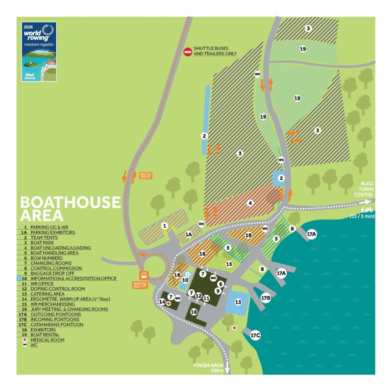 2026 World Rowing Masters Regatta - Bled Rowing Slovenia